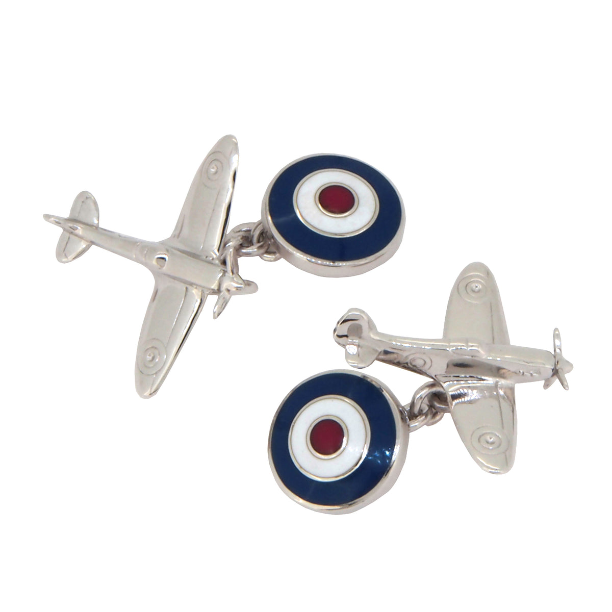 Spitfire & RAF Roundel Cufflinks - News - Andrew Lamputt Silversmith ...