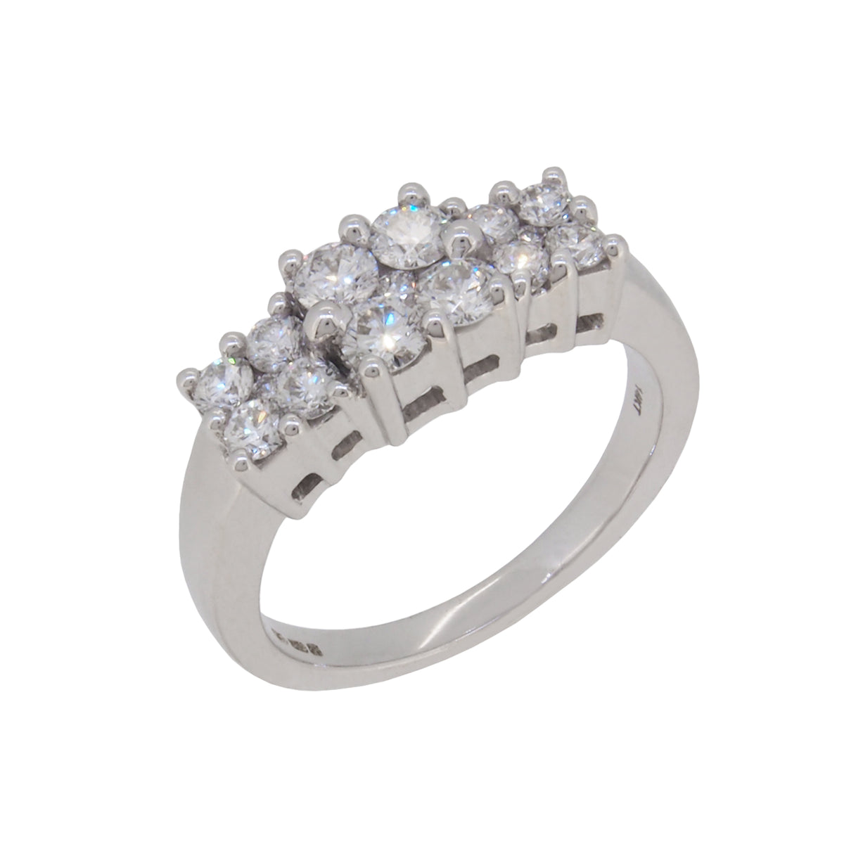 Diamond Set Twelve Stone Ring - News - Andrew Lamputt Silversmith & Je ...