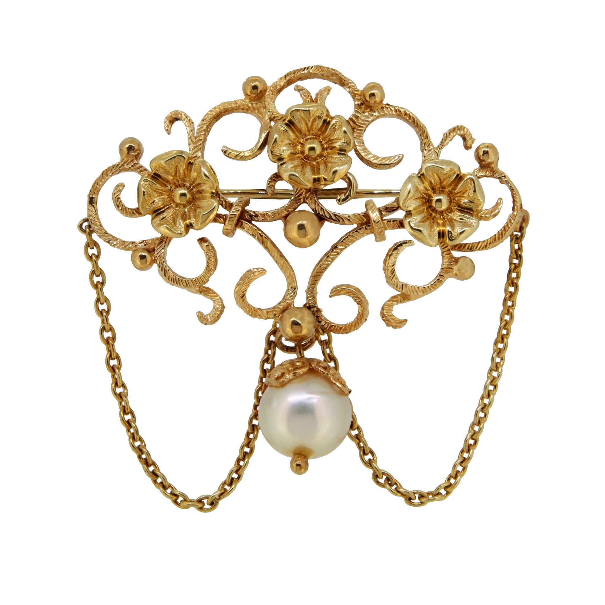 Pearl Set Brooch - News - Andrew Lamputt Silversmith & Jeweller