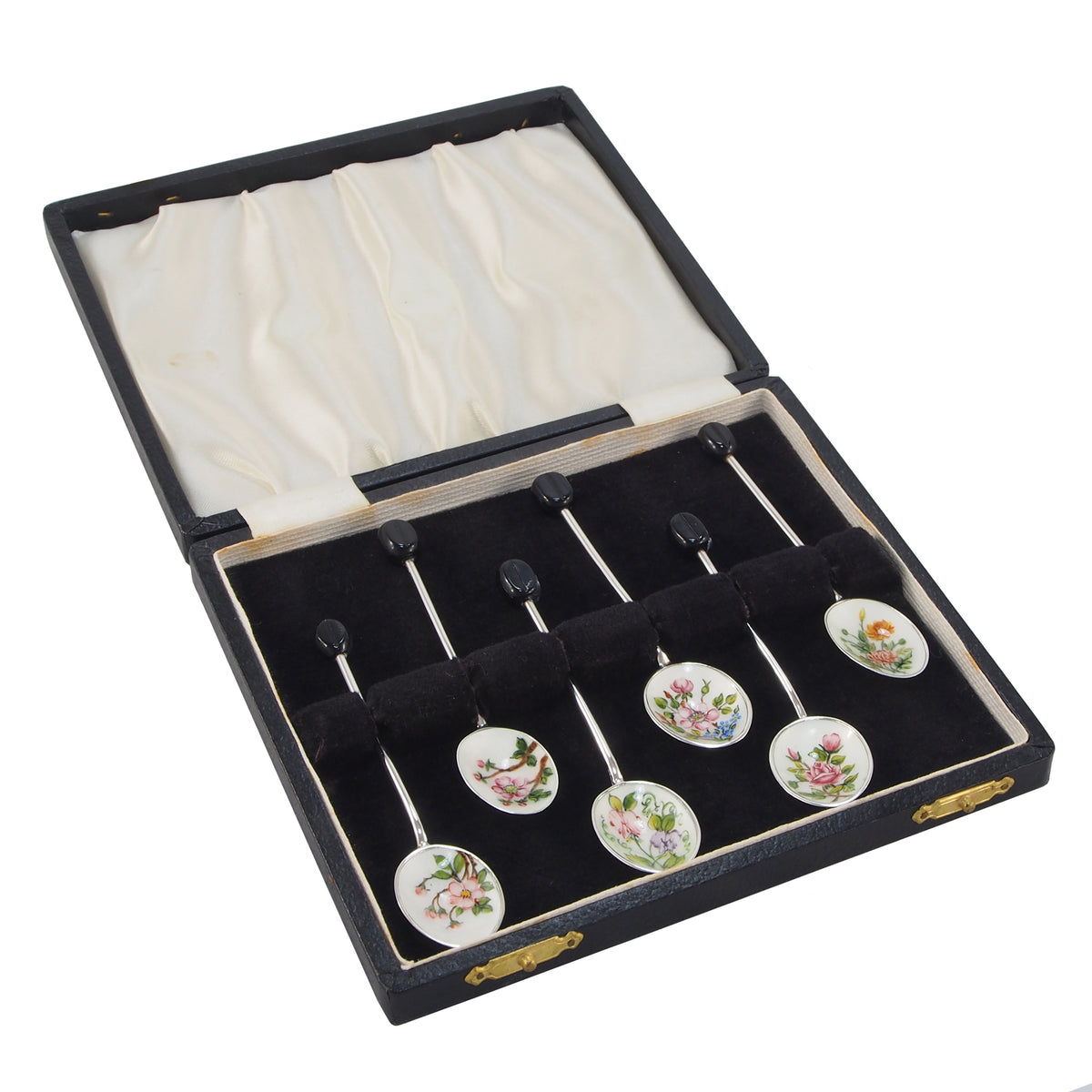 Coffee Bean Spoons & Fitted Case - News - Andrew Lamputt Silversmith ...