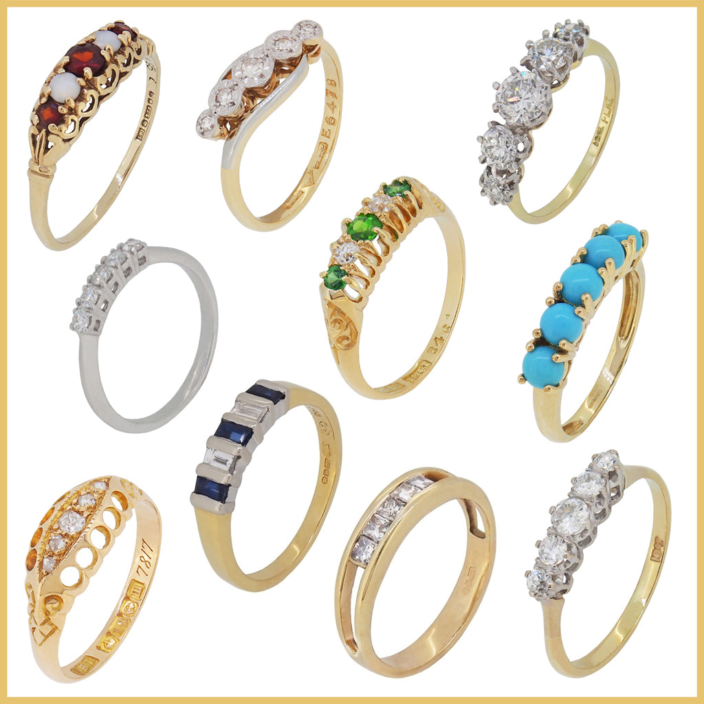 Five Stone Rings - Andrew Lamputt Silversmith & Jeweller